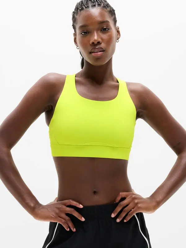 Athleta Interval Sports Bra D-dd - Flash