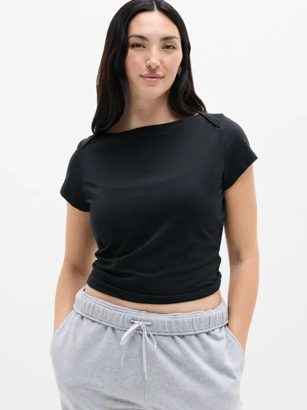 Athleta Foundation Cap Sleeve Tee