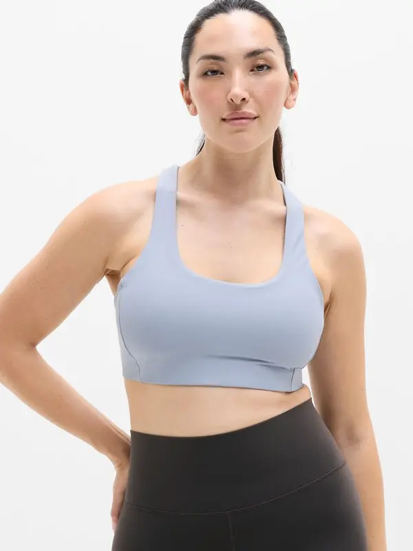 Athleta Circuit Train Sports Bra D-dd - Blue Star