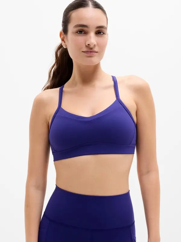 Athleta Vital Sports Bra A-c - Mystic