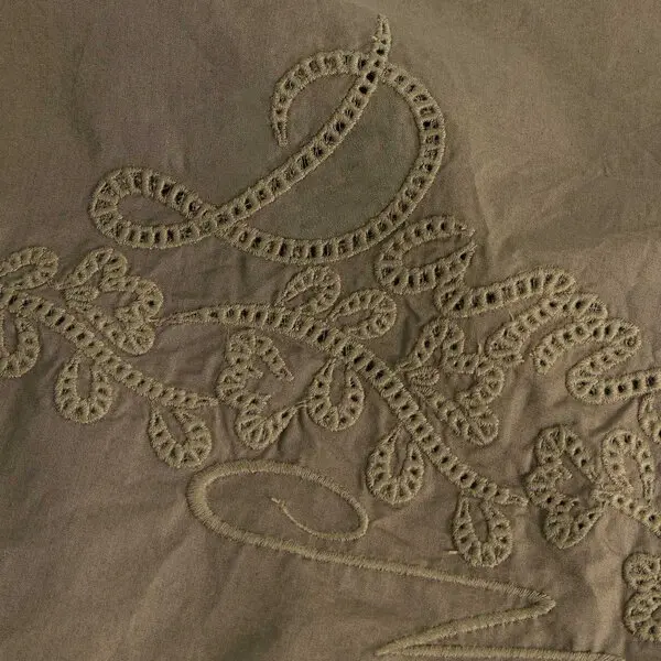 DAMSON MADDER Embroidered Headscarf