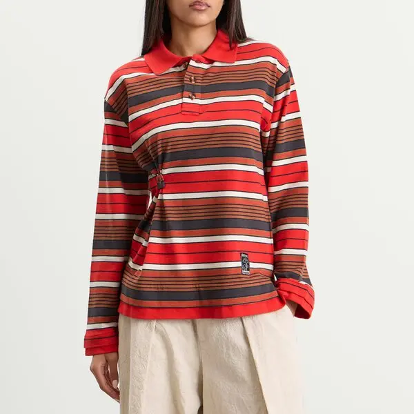 DAMSON MADDER Noah Rugby Top - Red