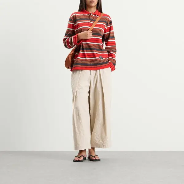 DAMSON MADDER Noah Rugby Top - Red