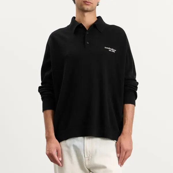 Acne Studios Kluxey Light Richard Yak Polo Jumper
