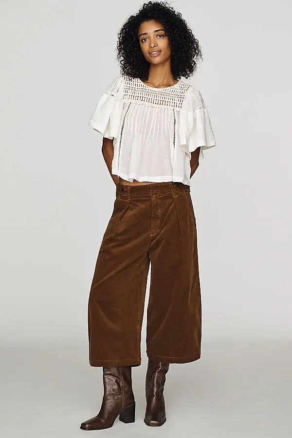 Citizens Of Humanity Cocoon Culotte Pants - Manuka