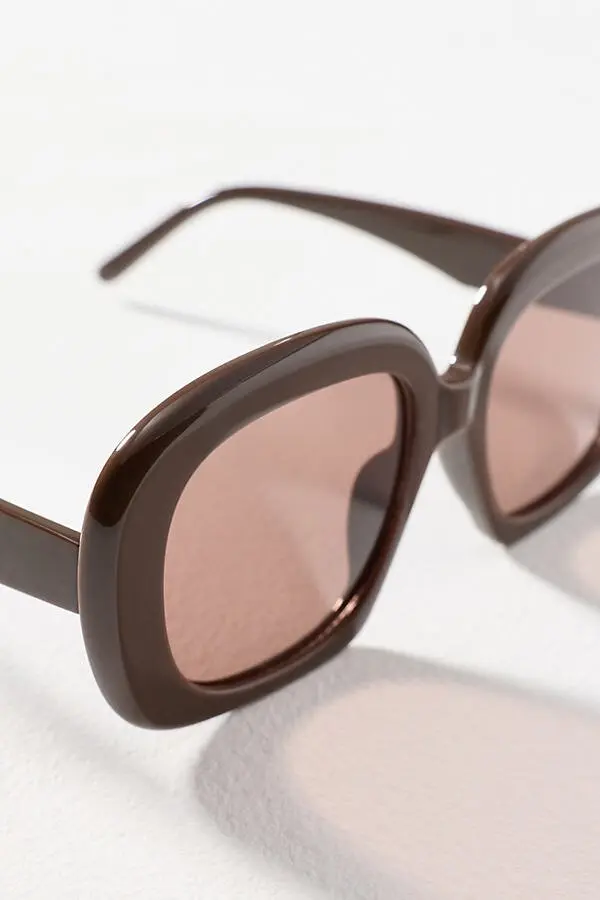 Anthropologie Overd Square Retro Sunglasses