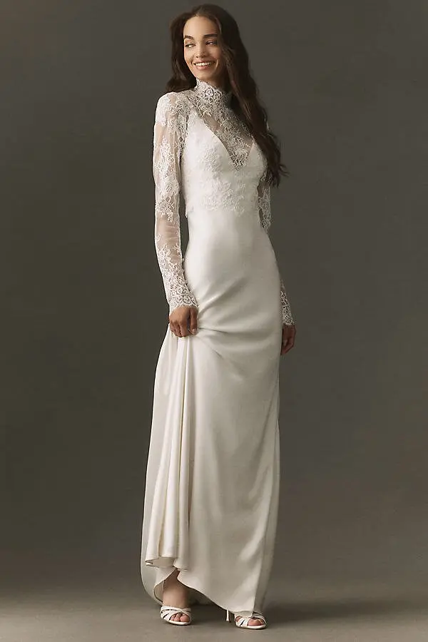 Watters Arabella Lace Top