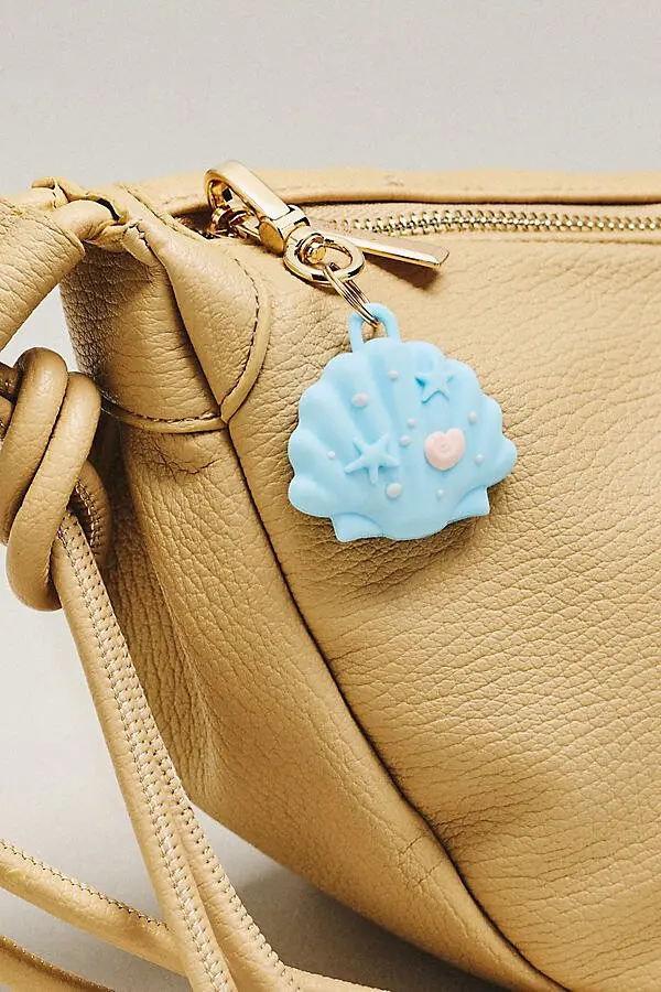 POSH TECH Silicone Bag Charm - Light Blue