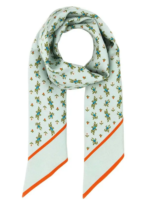 Prada Printed Silk Foulard - Multicolor