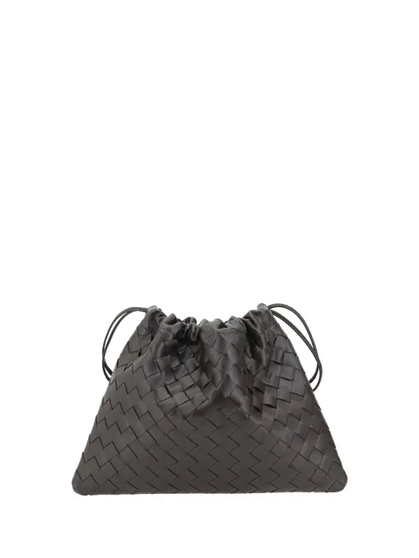 Bottega Veneta Medium Clutch Bag - Brown
