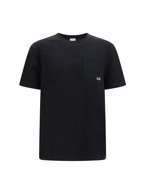 Loewe Cotton T-shirt With Embroidered Logo
