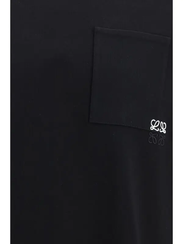 Loewe Cotton T-shirt With Embroidered Logo