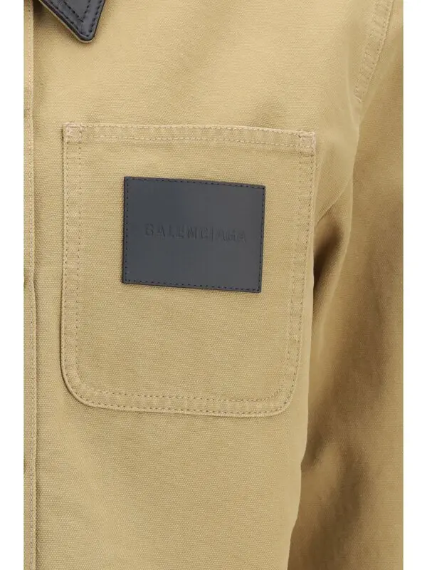 Balenciaga Heavy Cotton Cropped Jacket