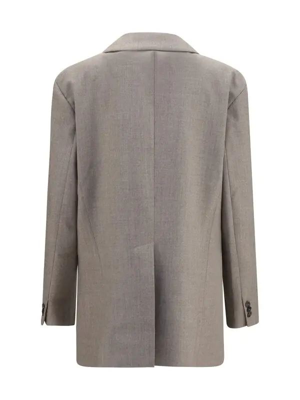 P.a.r.o.s.h Virgin Wool Double-breasted Blazer
