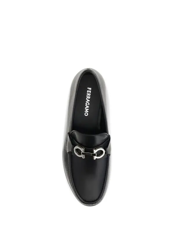 FERRAGAMO Gancini Ornament Loafers
