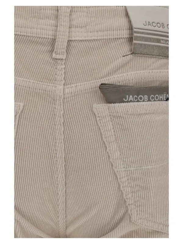 Jacob Cohen Pants In Straight-leg Corduroy