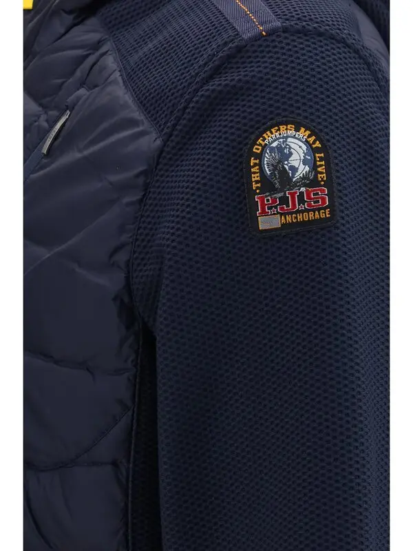PARAJUMPERS Nolan Hybrid Hooded Jacket - Blue