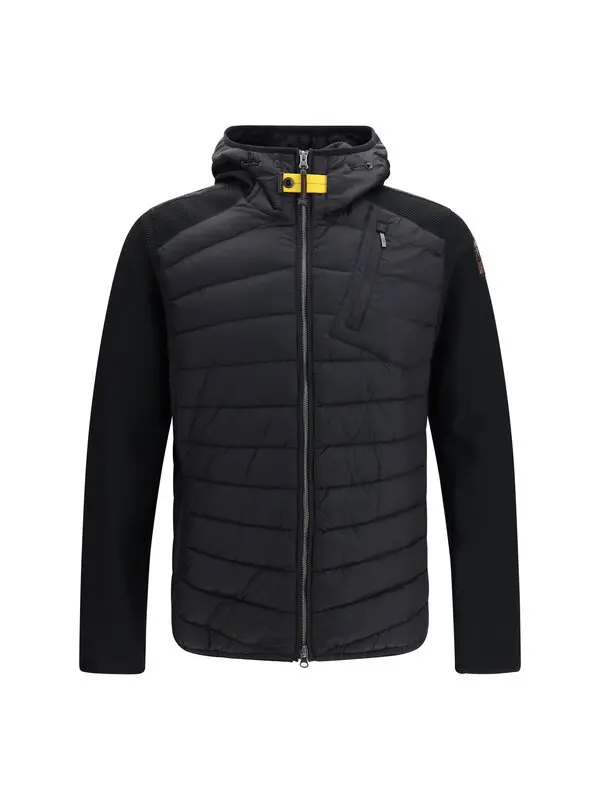 PARAJUMPERS Nolan Hybrid Hooded Jacket - Black