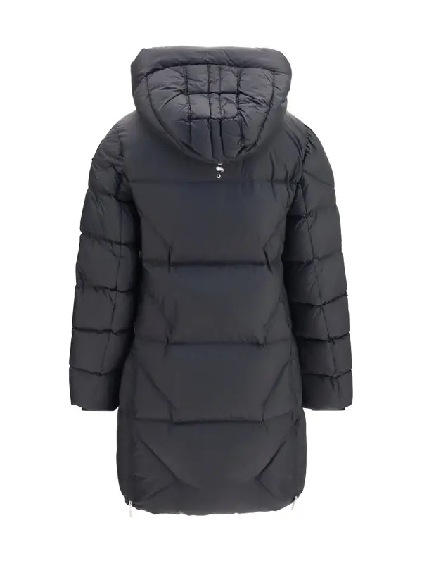 PARAJUMPERS Long Puffer Jacket Janet - Black