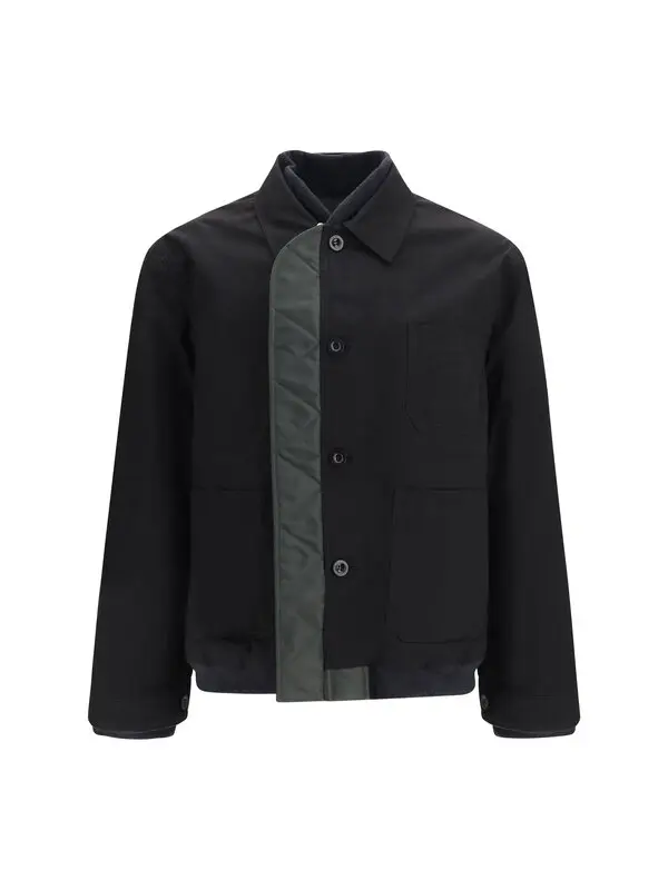 Sacai Nylon Ripstop Twill Bomber Jacket