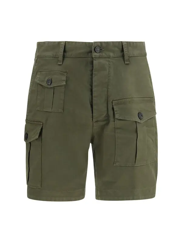 Dsquared2 Cargo Shorts - Green