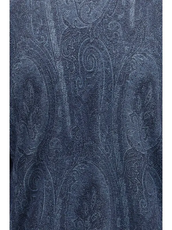 Etro Printed Turtleneck Sweater