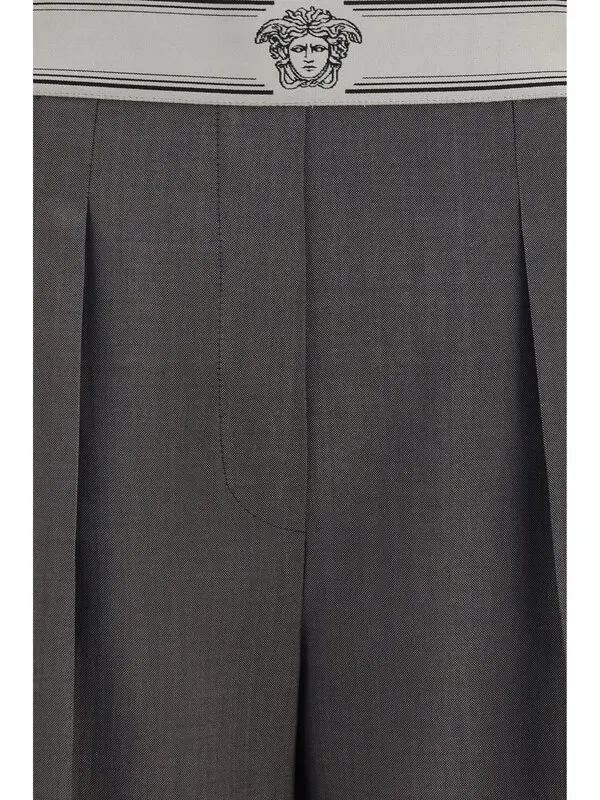 Versace Wool And Mohair Pants