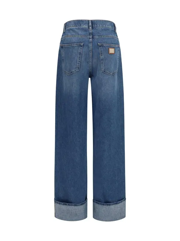 Dolce & Gabbana Straight-leg Five-pocket Jeans