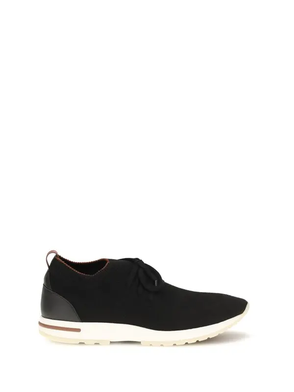 Loro Piana Virgin Wool Sneakers - Black