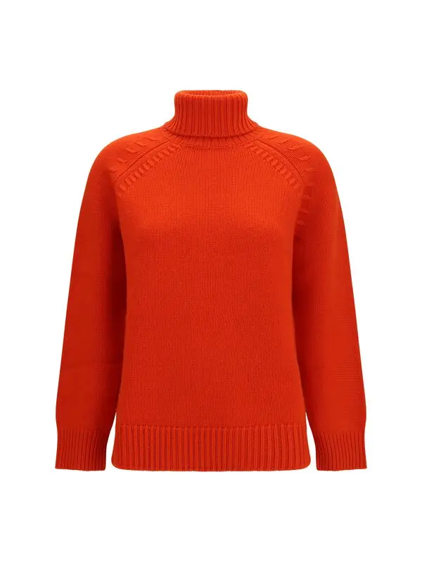 P.a.r.o.s.h Cashmere Turtleneck Sweater - Red