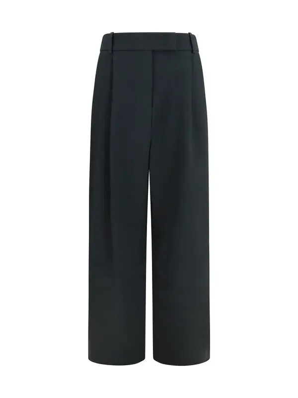 Giorgio Armani High-waisted Wide-leg Tailored Pants