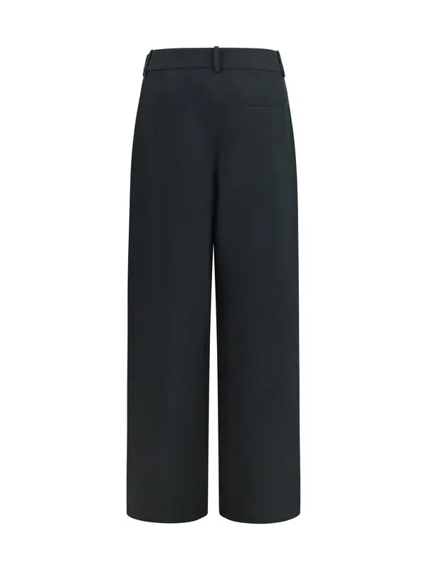 Giorgio Armani High-waisted Wide-leg Tailored Pants