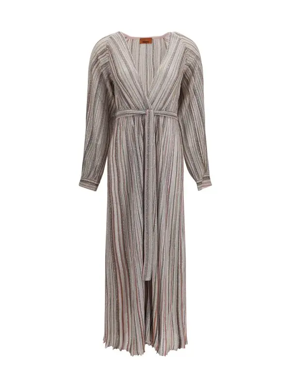 Missoni Long Sequin Cardigan Dress - Multicolor