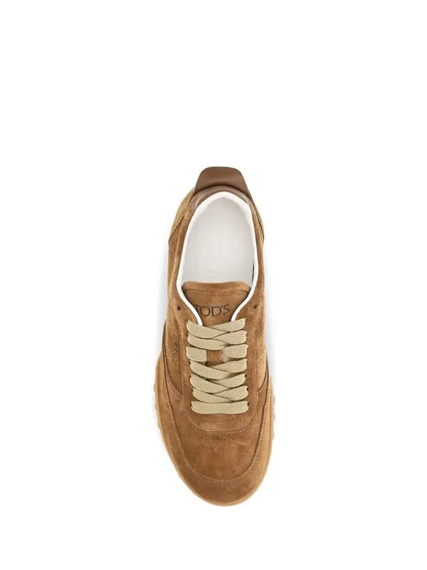 TOD'S Suede Leather Lace-up Sneakers