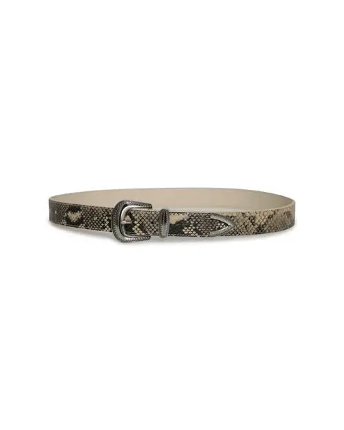 BELLE & BLOOM Reset Western Belt - Brown