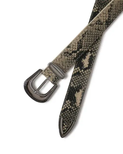 BELLE & BLOOM Reset Western Belt - Brown