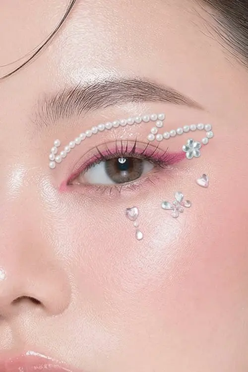 NEVER HAVE I EVER Cosmic Hearts Face Adornments