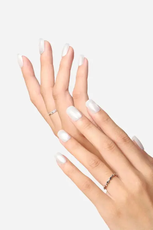 NEVER HAVE I EVER Casual But Make It Chic Square Press On Nails