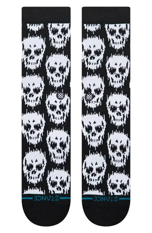 Stance Static Skull Crew Socks