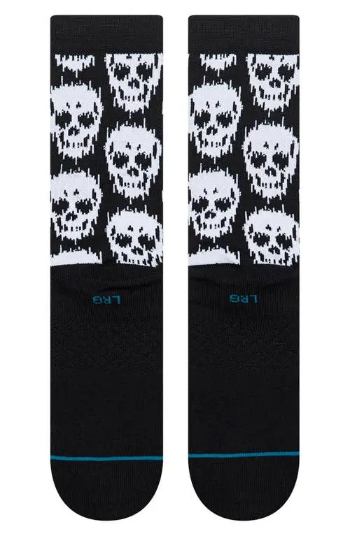 Stance Static Skull Crew Socks