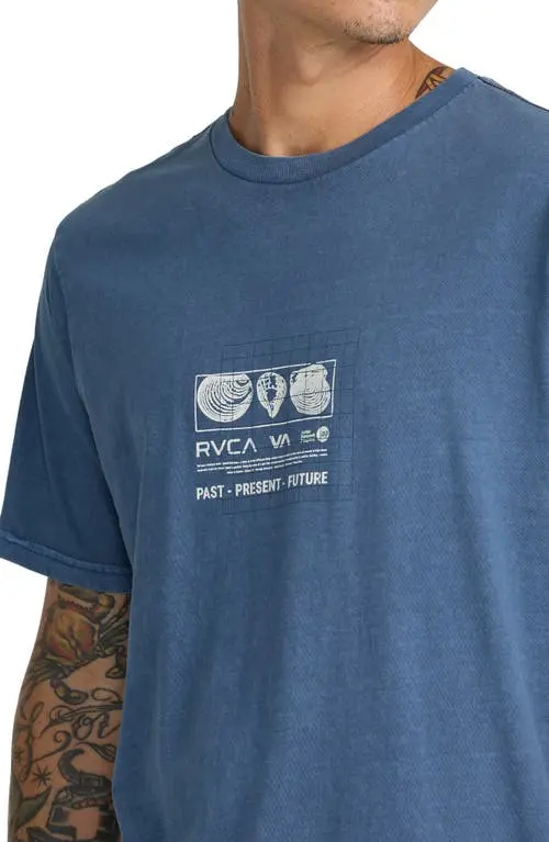 Rvca Crustaceous Cotton Graphic T-shirt