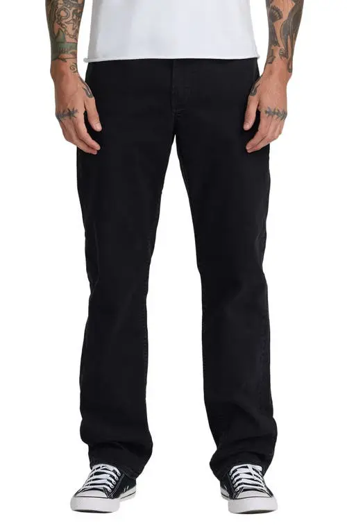 Rvca Straight Leg Jeans - Black Overdye