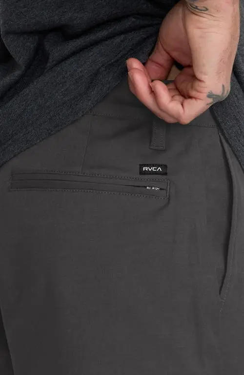 Rvca Water Repellent Hybrid Shorts - Black