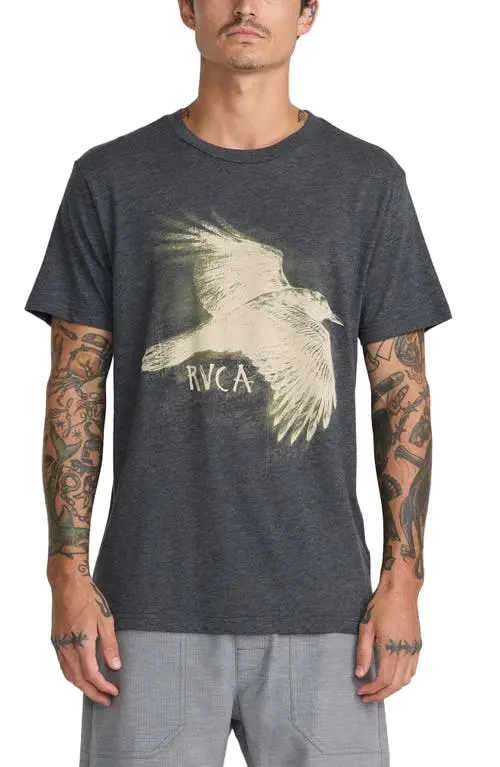 Rvca Horton Raven Graphic T-shirt