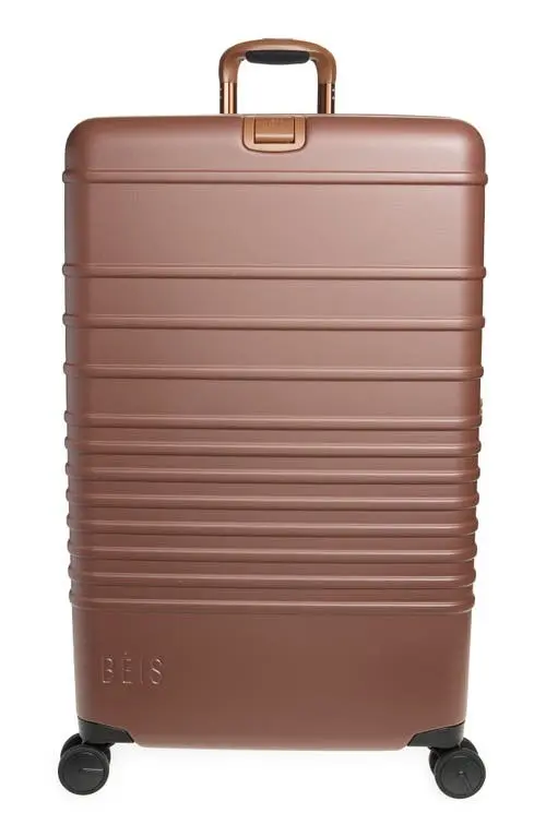 BEIS The Large Check-in Hardside Roller Suitcase - Maple