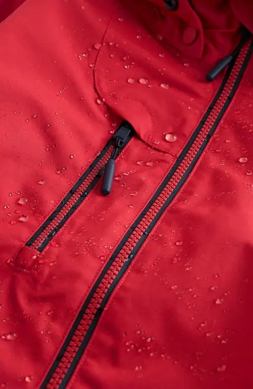 SEASALT CORNWALL Coverack Waterproof Organic Cotton Raincoat With Removable Hood - Cinder