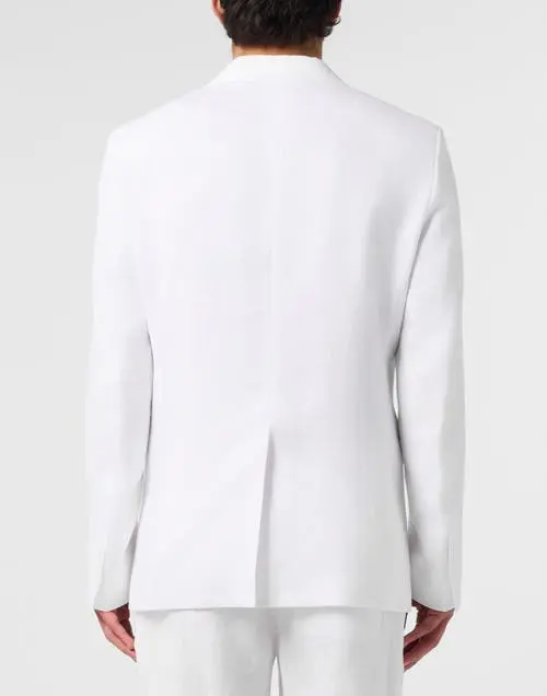 Philipp Plein Linen Blazer Gigolo Fit