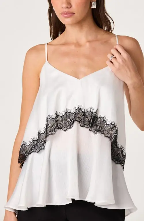 Astr The Label Beara Lace Trim Camisole Shell