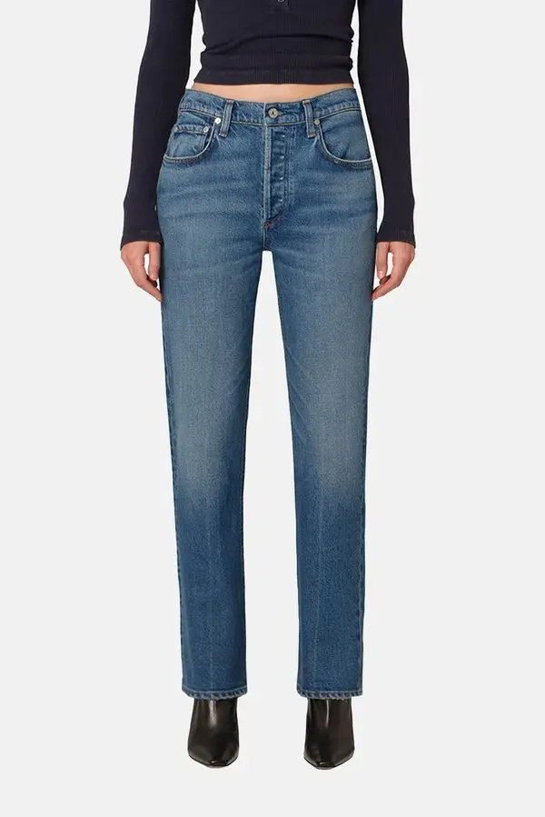 Citizens Of Humanity Savannah Cigarette Jeans In Cruise - Blue