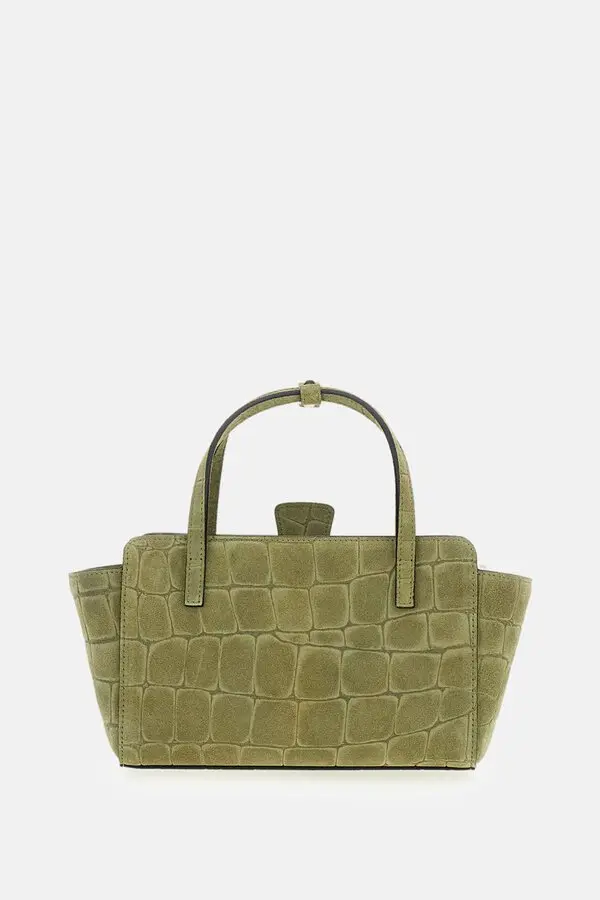 HIDESINS Suede Flap Bag S